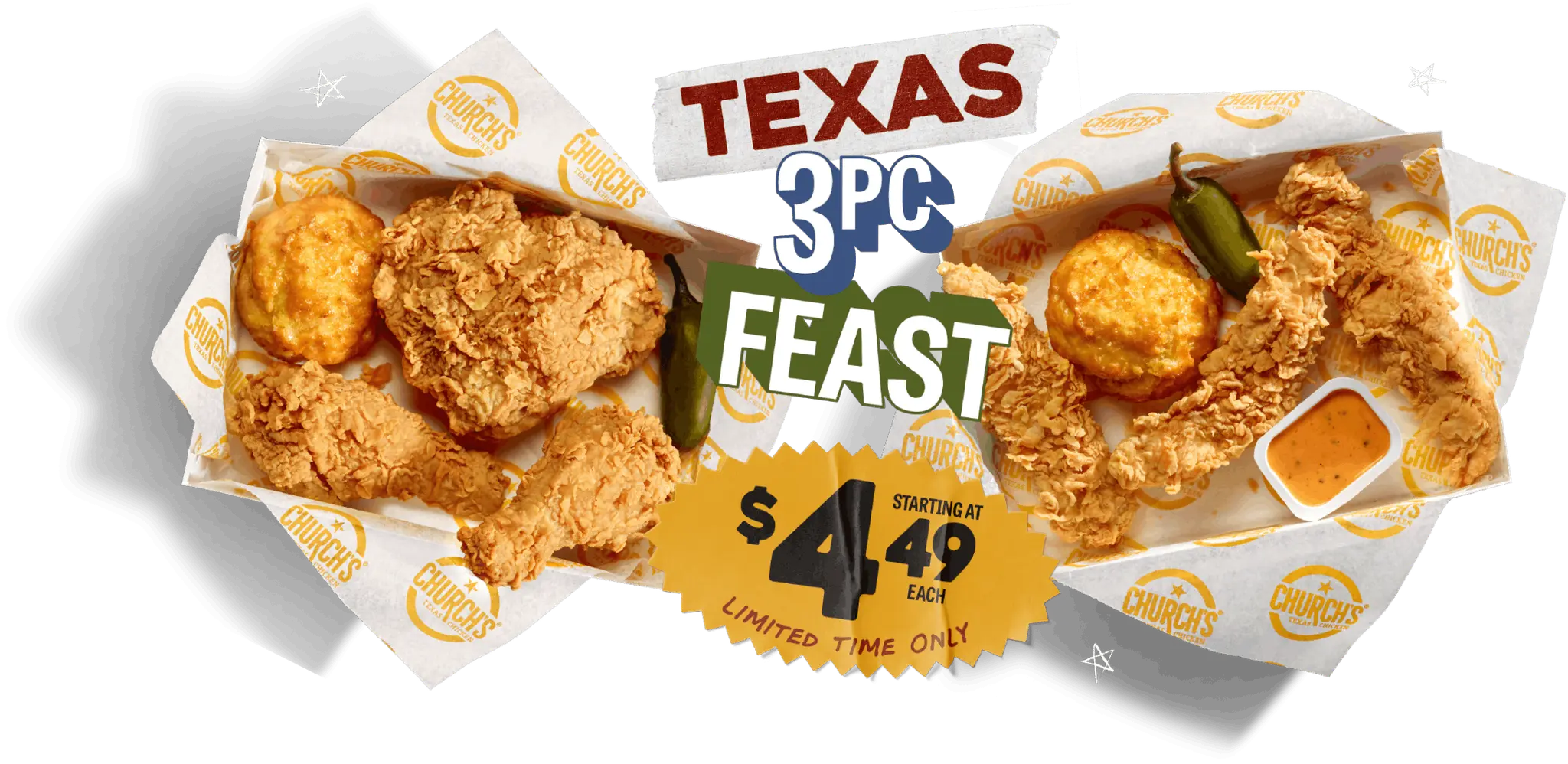 Church's Texas Chicken® | Menu, Coupons & Delivery